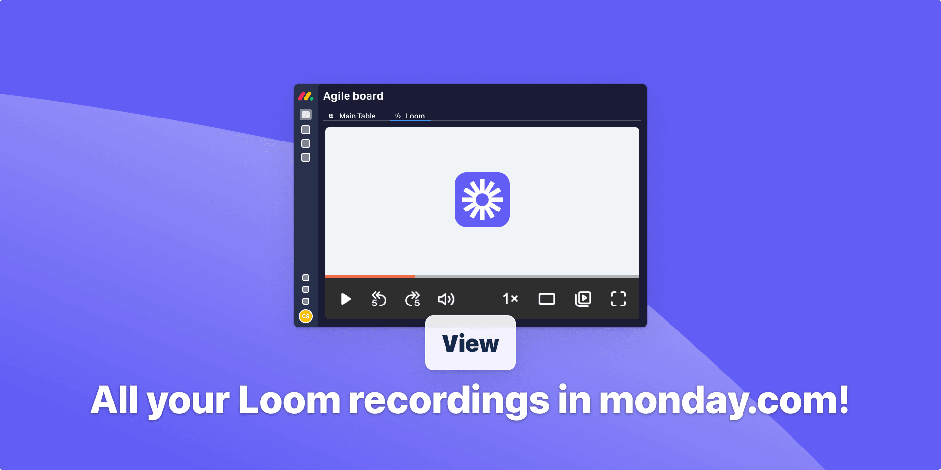 Loom Embedded • apps for monday.com